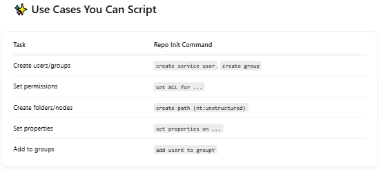 Repo init file. A repo init file in Adobe Experience… | by Nisha Singh | Medium