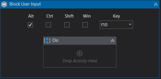 UiPath Aktiviteleri: Block User Input | by Ferhat Sanli | Medium