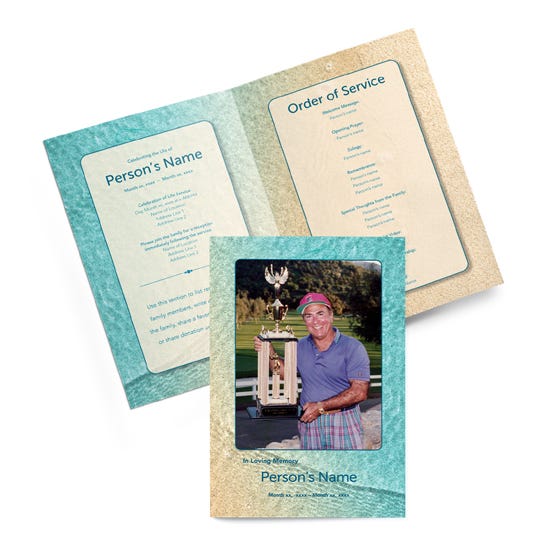 Bi-Fold Programs. Custom Memorial Programs | by Custom Memorial Program ...