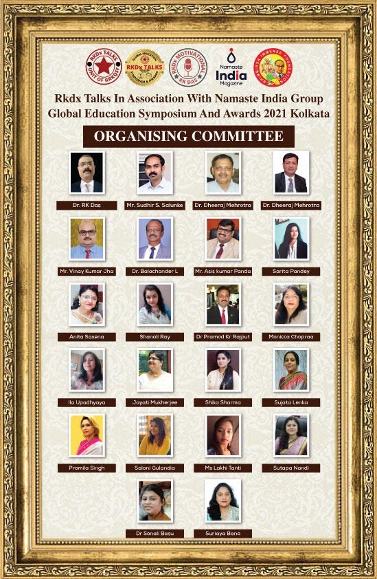 #@Symposium and Award in Kolkata 26 December #2021#@core committee ...