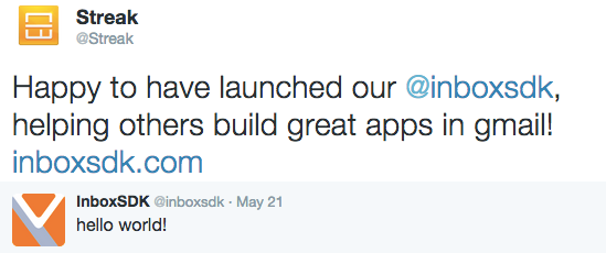 Announcing InboxSDK!. Using our SDK, any developer can easily… | by Andrew Stewart | InboxSDK