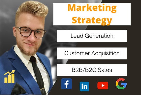 I will create winning digital marketing strategy for small business ...