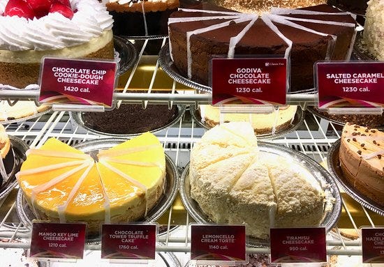 Nutritional Value of Cheesecake Factory: Indulge Smart! | by Olivia ...
