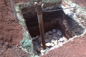 Percolation Pit