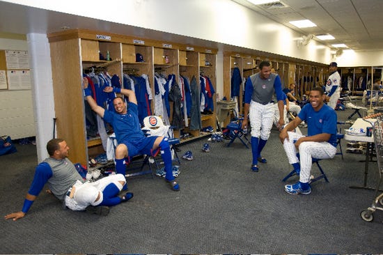Campfire laughs with Campusano | by MLB.com/blogs | Cubs Vine Line Blog