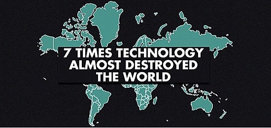 7 Times Technology Almost Destroyed The World | by Atul Talaviya | Medium