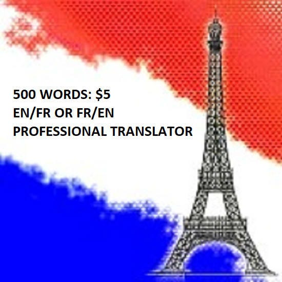 I will translate today 1,000 words english to french expertly | by Sami ...