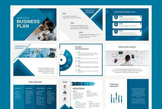 I will design professional ppt slides presentation for you | by ...