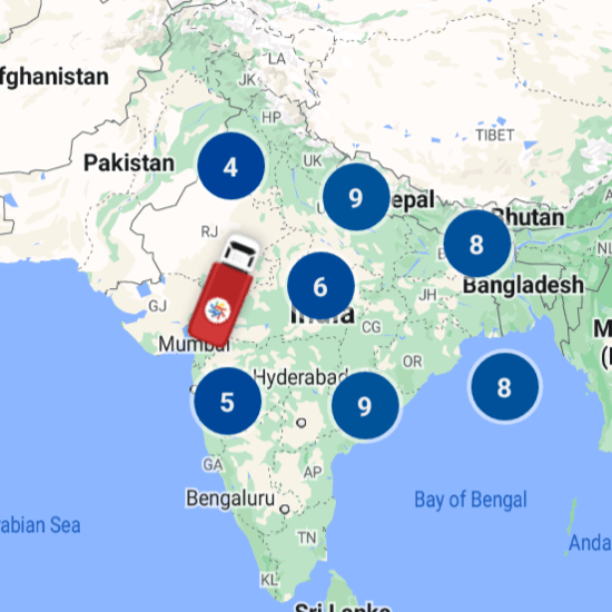 Clustering Support in Google Map Flutter 2024 | by Mohit Gupta | Stackademic