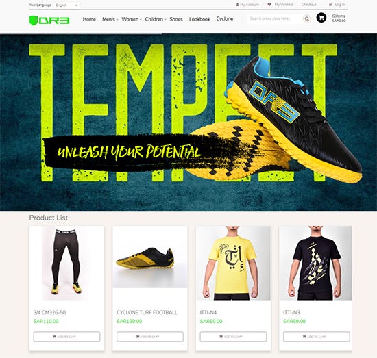 Dr3 Sports launched multi-lingual online store for Saudi Shoppers | by ...