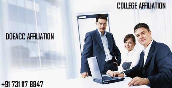 DOEACC Affiliation center — College Affiliation | by nandish digicops ...