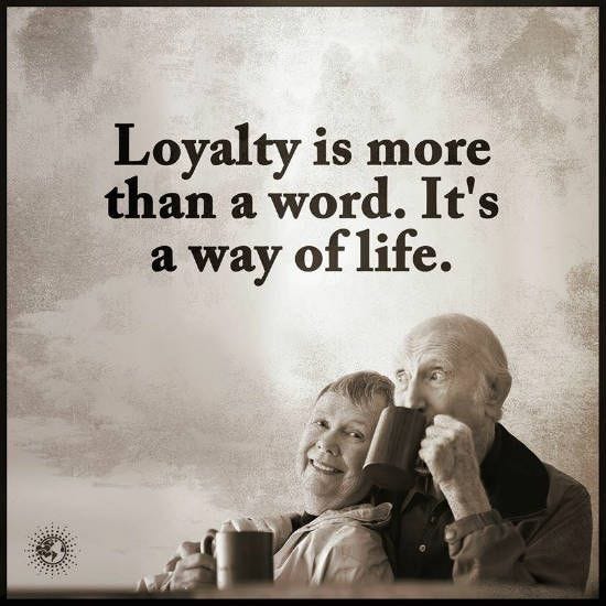 Loyalty: More Than Just a Word. Most of the people consider loyalty to ...