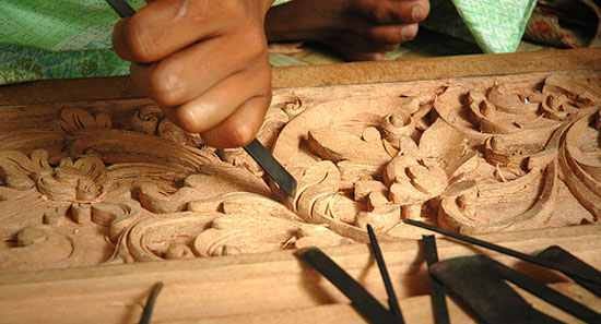 Hand carved inside door for a kitchen | by Glen Burrese | Medium