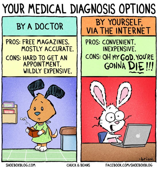 Self-Diagnosis isn’t what people claim it is | by Colin Baden Kester ...