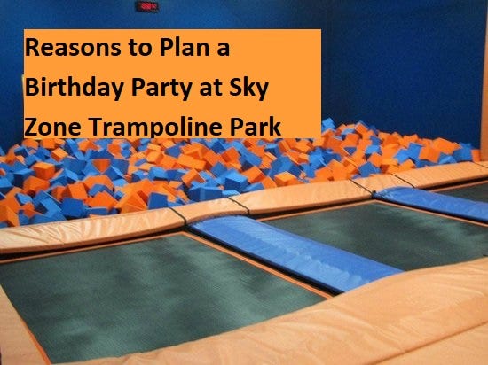 Reasons to Plan a Birthday Party at Sky Zone Trampoline Park - Sky Zone - Medium