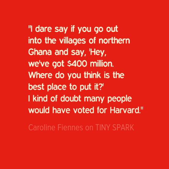 Tiny Spark hosted a pod cast about this donation: | by Sydney Martin | Medium
