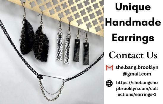 Discover The Most Unique Handmade Earrings That Will Make You Stand Out ...