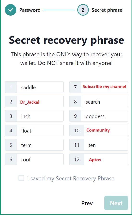 Tutorial — How to install a Petra Wallet Aptos — Incentivized Testnet 3 ...