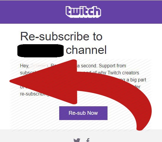Twitch Sub Email Take-back. 3/13/2018 | by Mark James | Medium