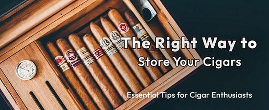 The Right Way to Store Your Cigars: Essential Tips for Cigar ...
