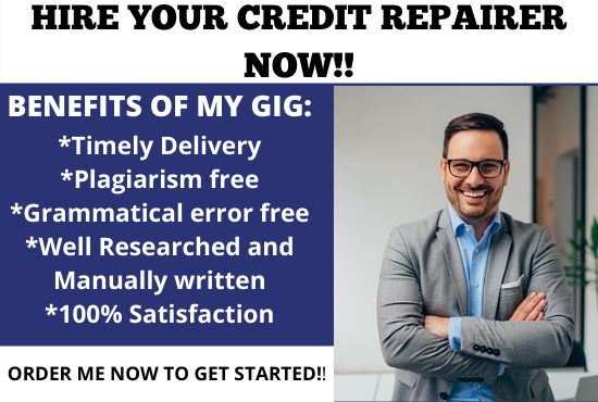 HOW TO WRITE A GOOD CREDIT SCORE. 5 Tips on How to Get an Excellent ...