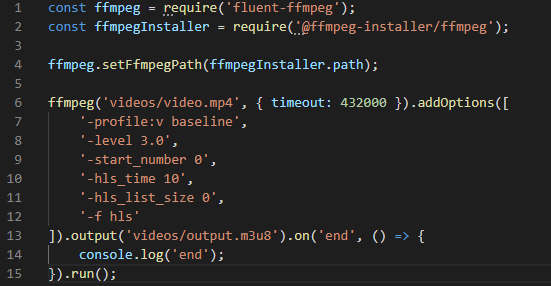 Video Streaming with Node.js / HLS | by Alvin | Medium