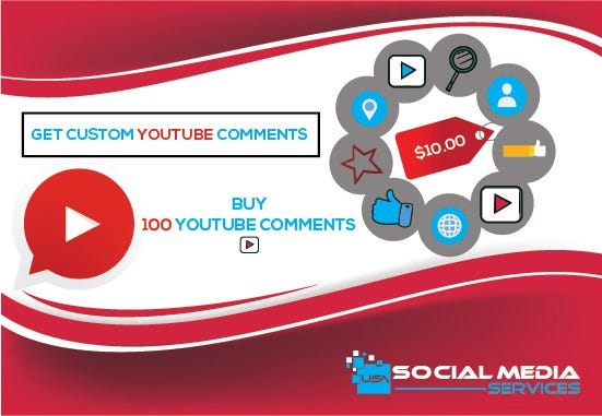 Get Custom YouTube Comments | USA Social Media Services | by Sandra ...