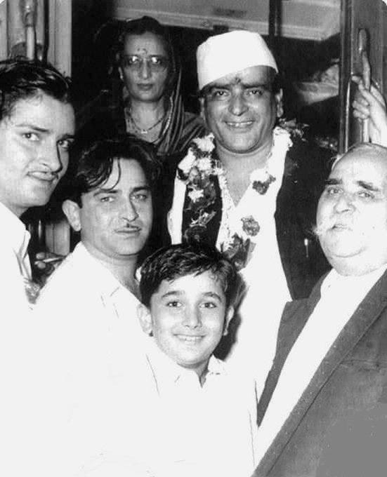 Shammi Kapoor Family Photo