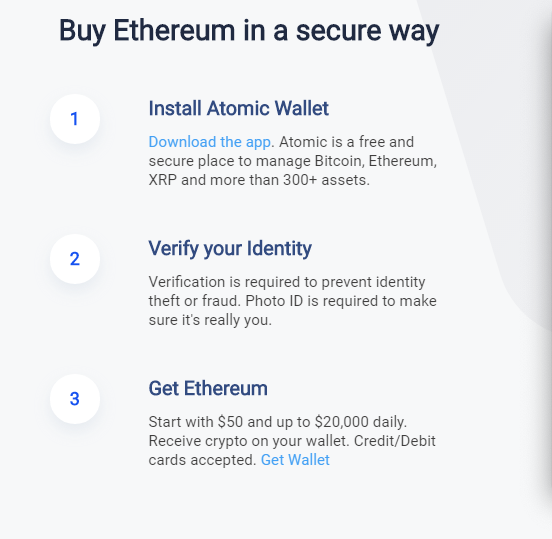 Atomic Wallet — How to Buy Ethereum ? Buy Ethereum with Credit Card ...