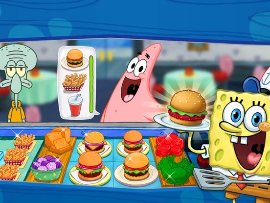 This is why you’re Poor. (Netflix Games Review: SpongeBob ‘Get Cooking ...