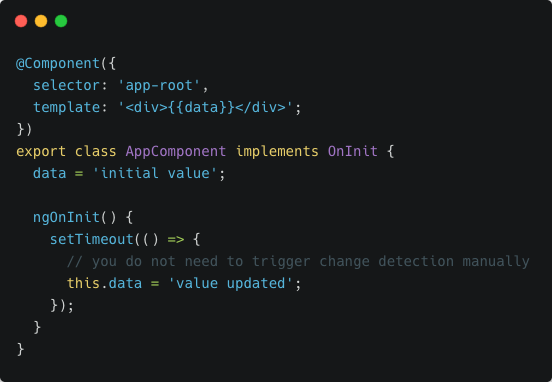 What are “zones” in Angular?. A “zone” is a way to persist execution ...