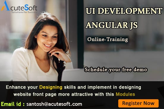 ANGULAR JS/UI DEVELOPMENT ONLINE TRAINING | by thirupathik | Medium