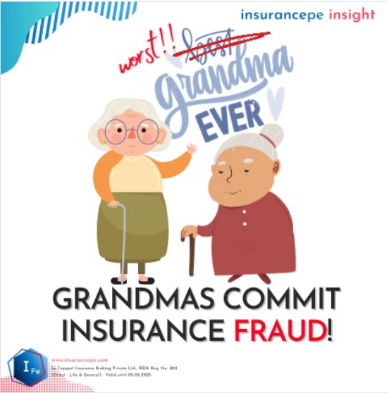 Grandmas commit insurance fraud!. In 2009, the FBI charged two old ...