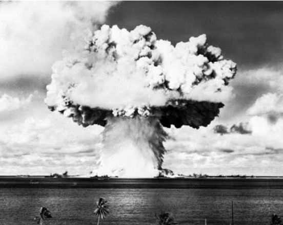 The creation of a deadly weapon!. Atomic bomb, an extremely powerful ...