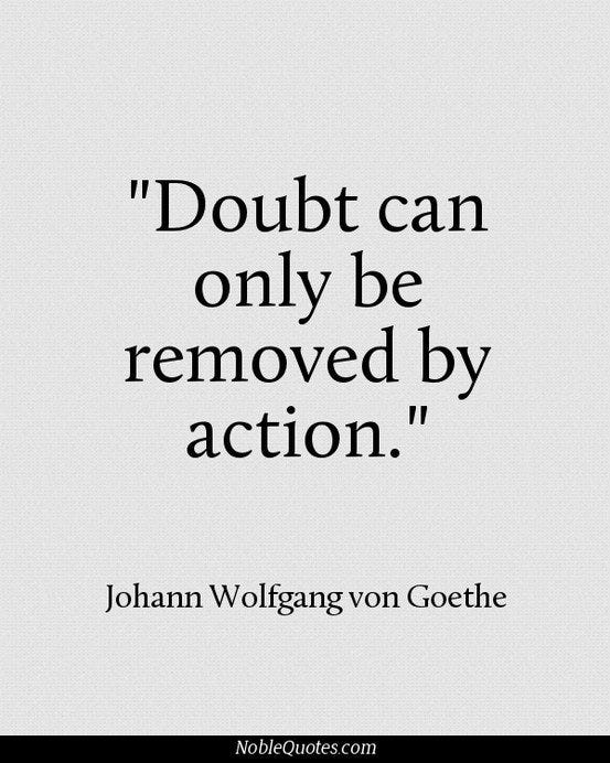 How to manage doubt when starting a new Business | by William Blakey ...