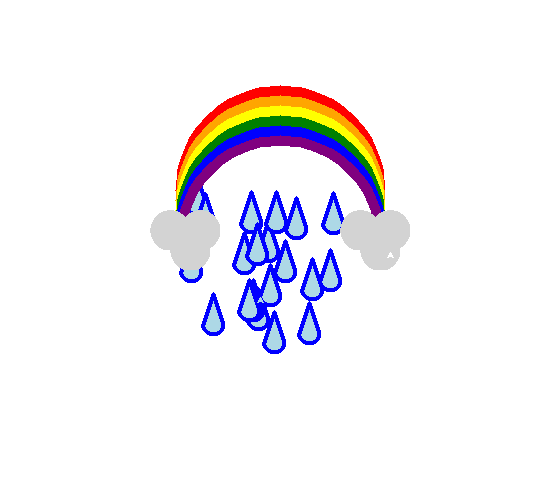 Rainbow — python turtle - Anya Vanourek - Medium