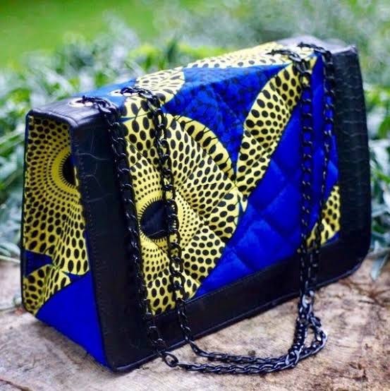 Vibrant and Beautiful Ankara Bags - Ankara Bags Cuties - Medium