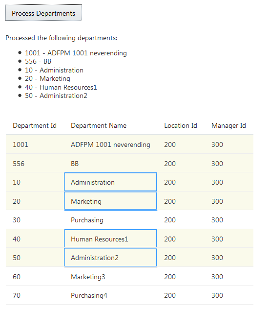 Multiple row selection in ojTable using Oracle JET 4.0 | by Daniel Curtis | Oracle Developers ...