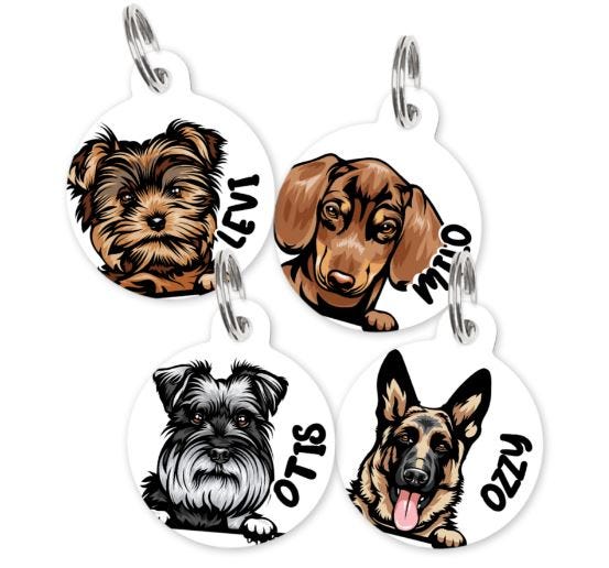 Pet ID tags Pet ID tags are essential accessories for our furry ...