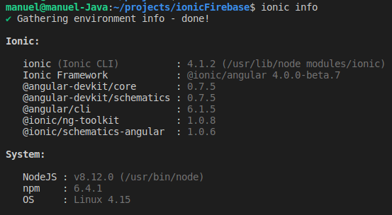 Ionic 4 con AngularFirebase2 (angularfire) + Firestore o Firebase, entorno listo. | by Manuel ...