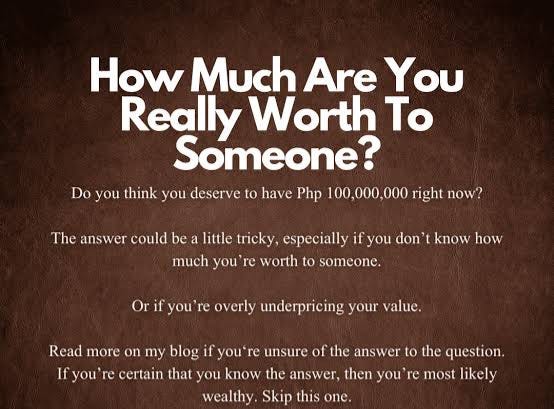 VALENTINES SPECIAL EDITION: How much are you worth? | by Simon Peter ...