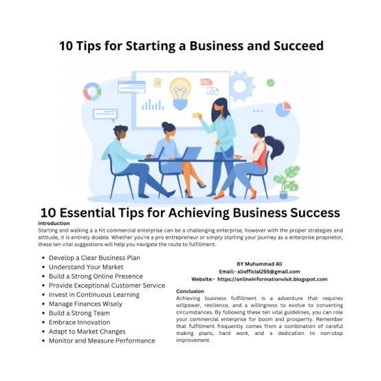 Top 10 Business Tips for Success. Source by Top 10 Business Tips for ...