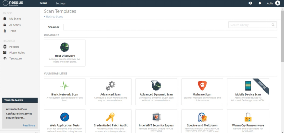 Vulnerability Scanning with Nessus | by Aulia Zahra' Naufalmaas | Medium