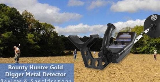 Bounty Hunter Gold Digger Metal Detector Review with Specifications ...