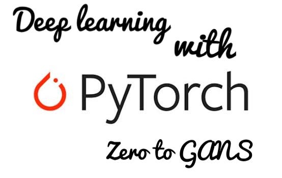 Get started with Deep learning. PyTorch:zero to GANs | by Kumar saurav | Medium