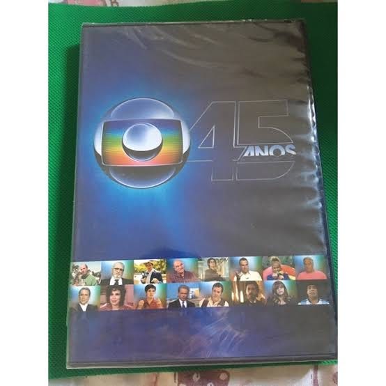 Dvd 45 anos de rede globo | Shopee Brasil - MistyPokemon - Medium