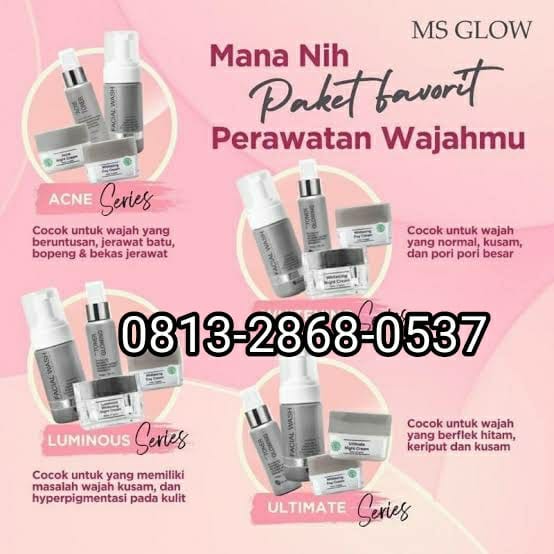 DIJAMIN ORI!!, Hub 0813–2868–0537, Ms Glow Price List, Ms Glow Pria ...