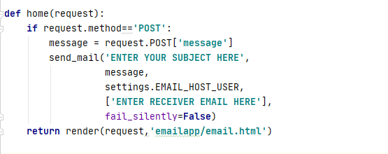 BUILDING A SIMPLE DJANGO CONTACT FORM THAT SENDS EMAILS | by Atharva ...