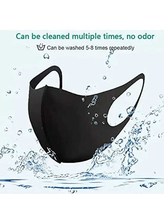 Reusable Cloth Face Masks Stretchable & stylish ergonomic design with ...