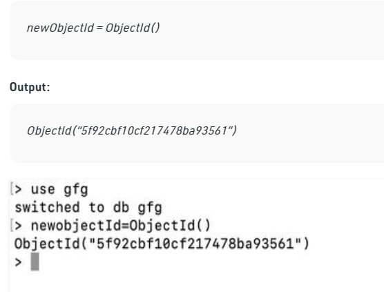 Mongo DB _id and ObjectId. Every document in the collection has a… | by lavanya k | Techdevathe ...